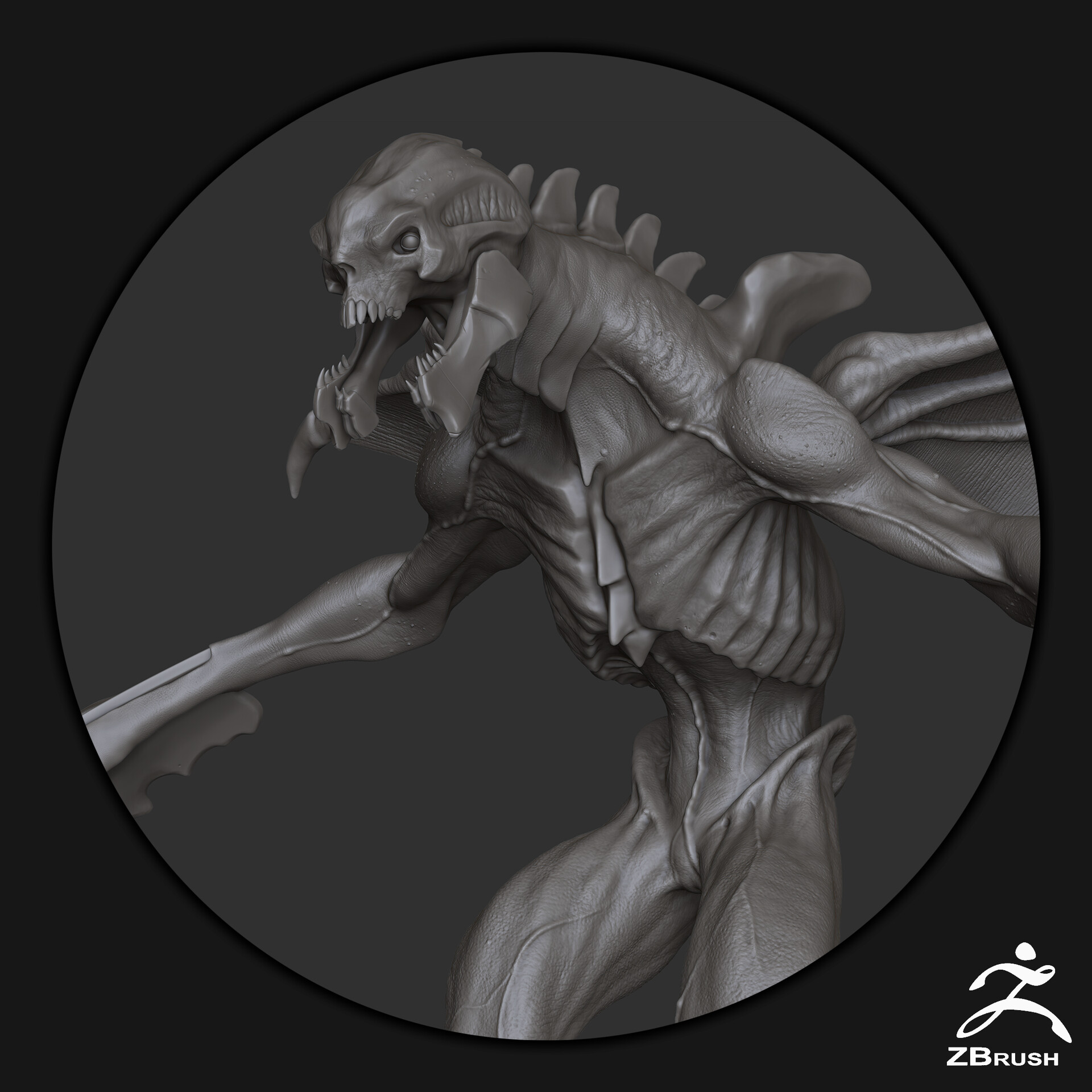 ArtStation - Gargoyle - DOOM Eternal Fan Art