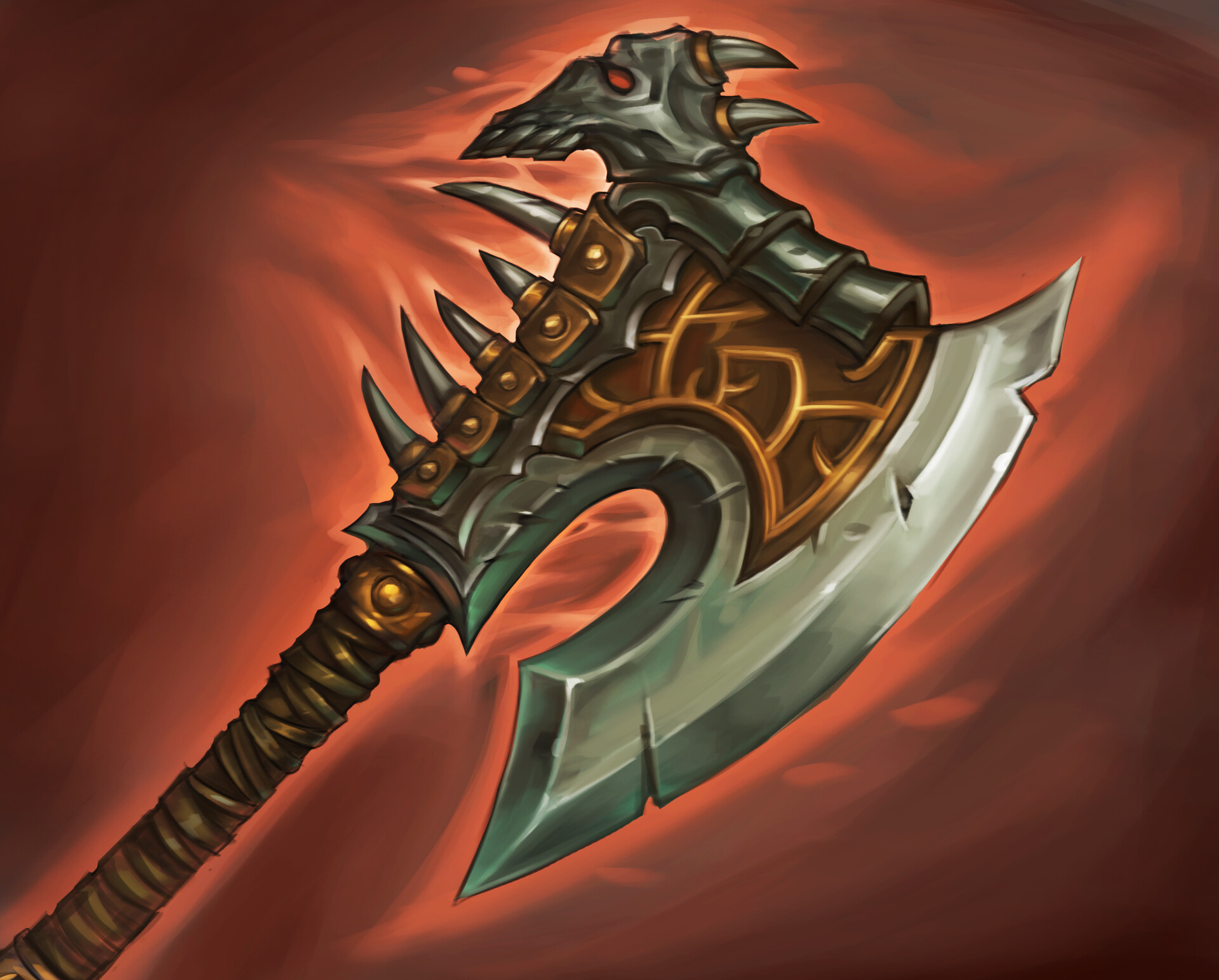 ArtStation - Heartstone Card Fanart