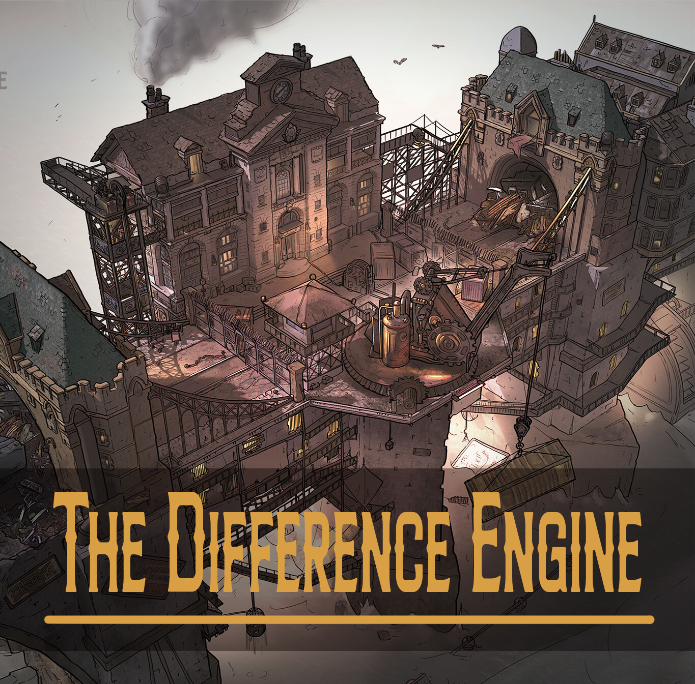 ArtStation - Penal Colony, Blackford Bridge - The Difference Engine