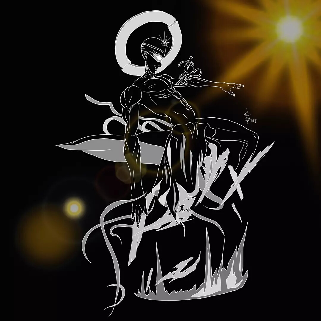 ArtStation - sun angel