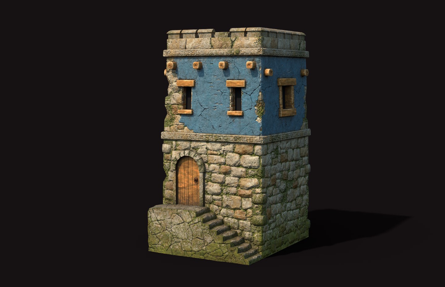 ArtStation - Ancient Greek Tower