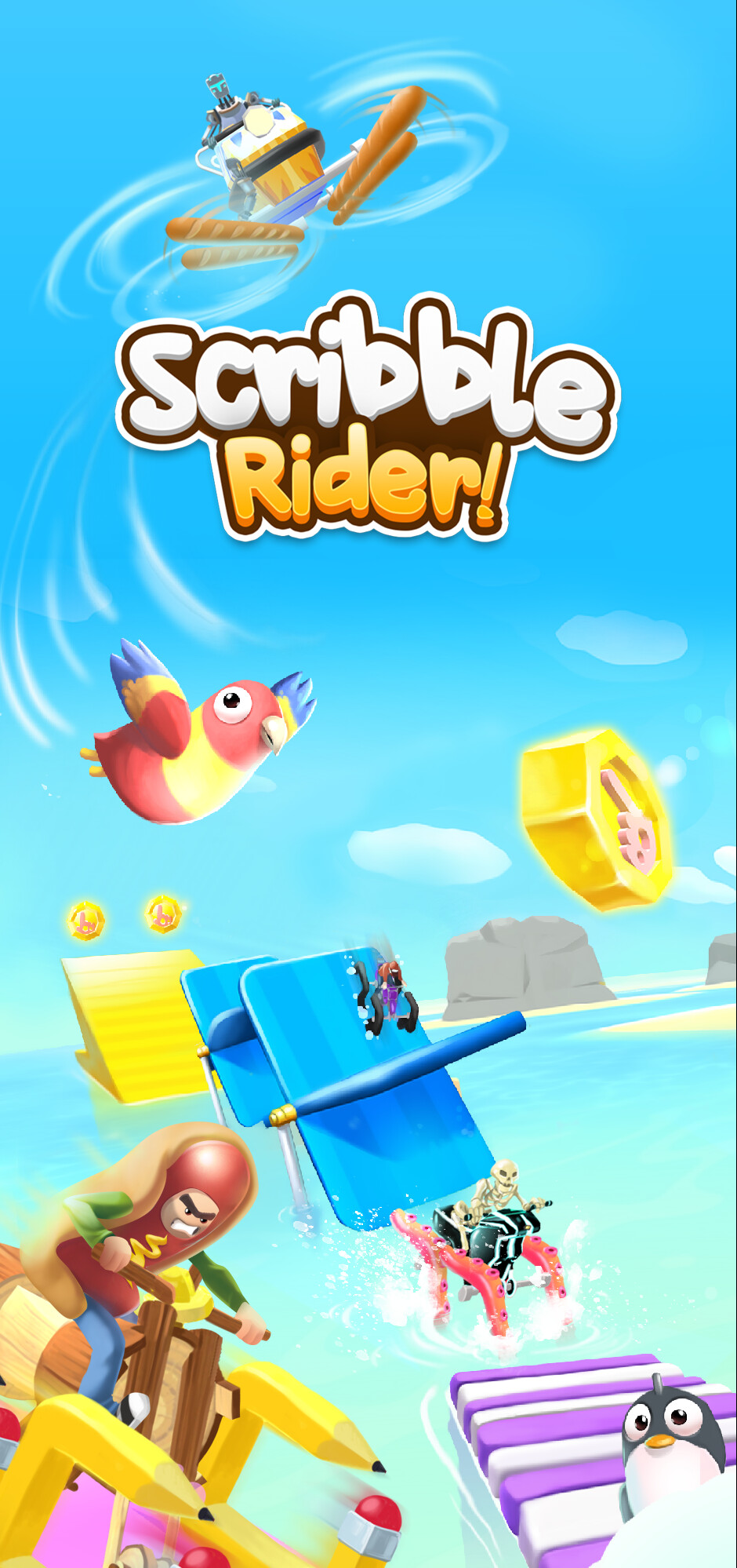 ArtStation - Scribble Rider Icon and Banner