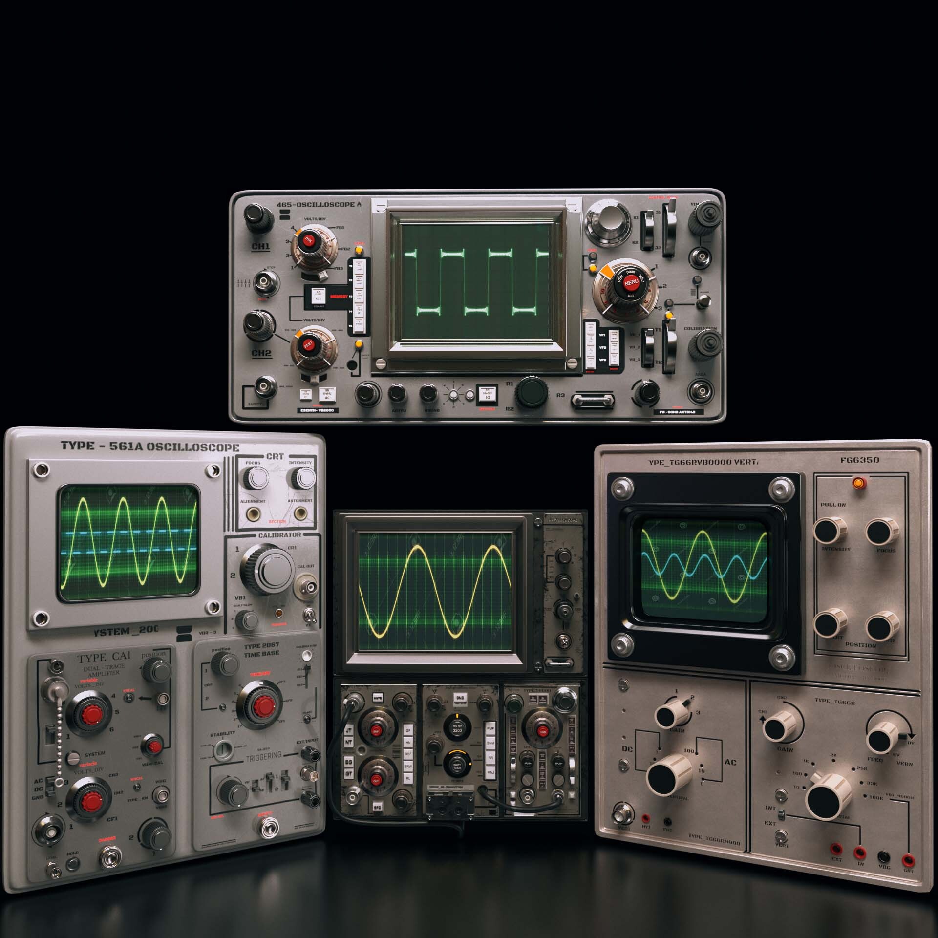 ArtStation - Control panel pack