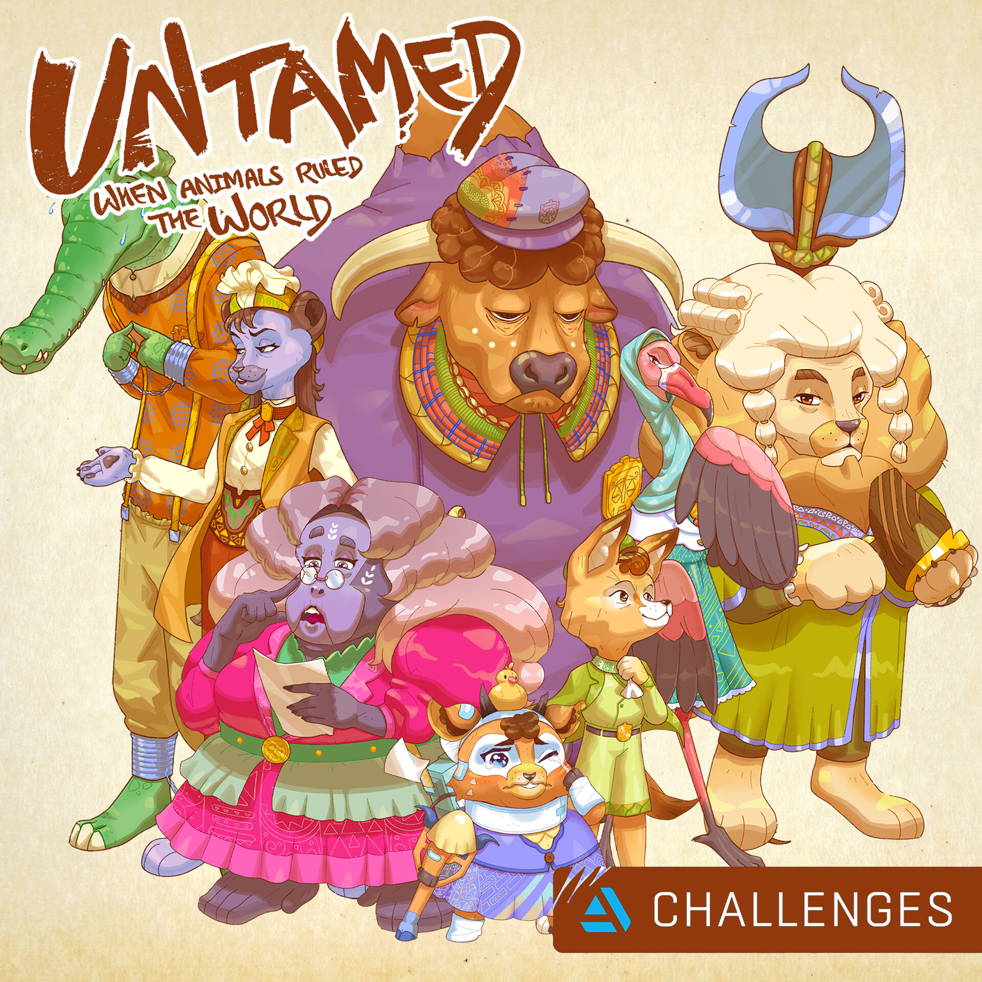 ArtStation - Untamed : When Animals Ruled the World Challenge