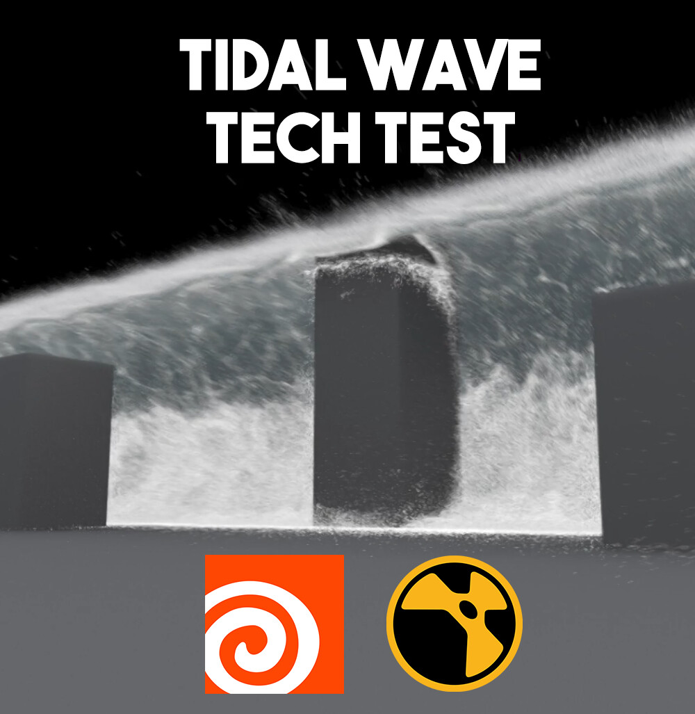ArtStation - Point-Based Tidal Wave Tech Test