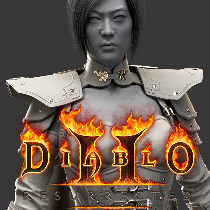 ArtStation - Natalya- Diablo II: Resurrected