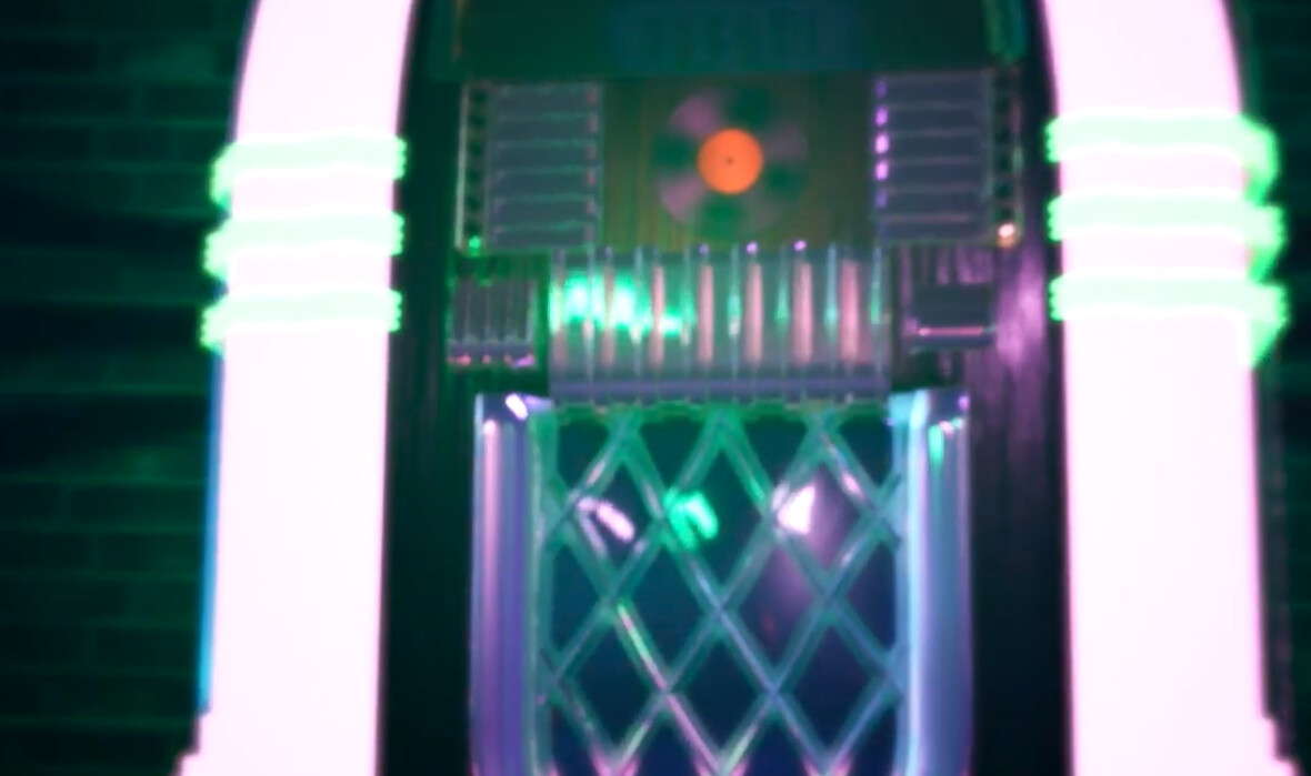 ArtStation - Cyberpunk Jukebox