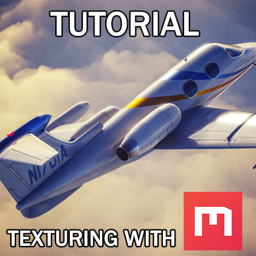 ArtStation - Aircraft Texturing Using Quixel Mixer