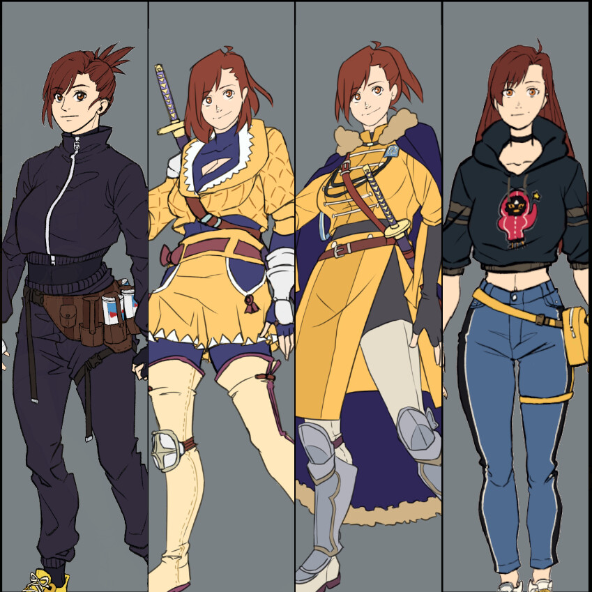 ArtStation - OC Yuki - Character Designs