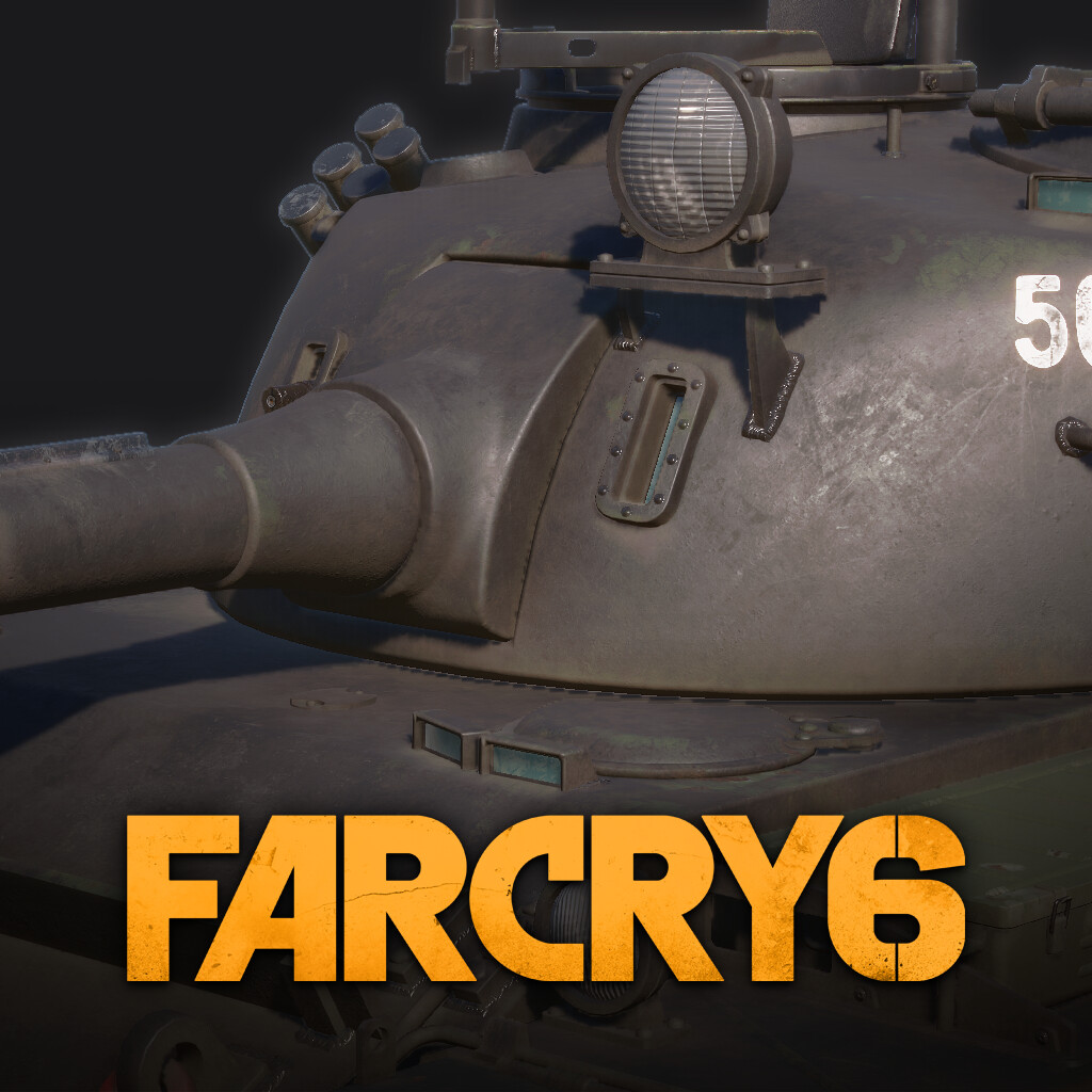 ArtStation - Far Cry 6: Petrov HS 100 Tank