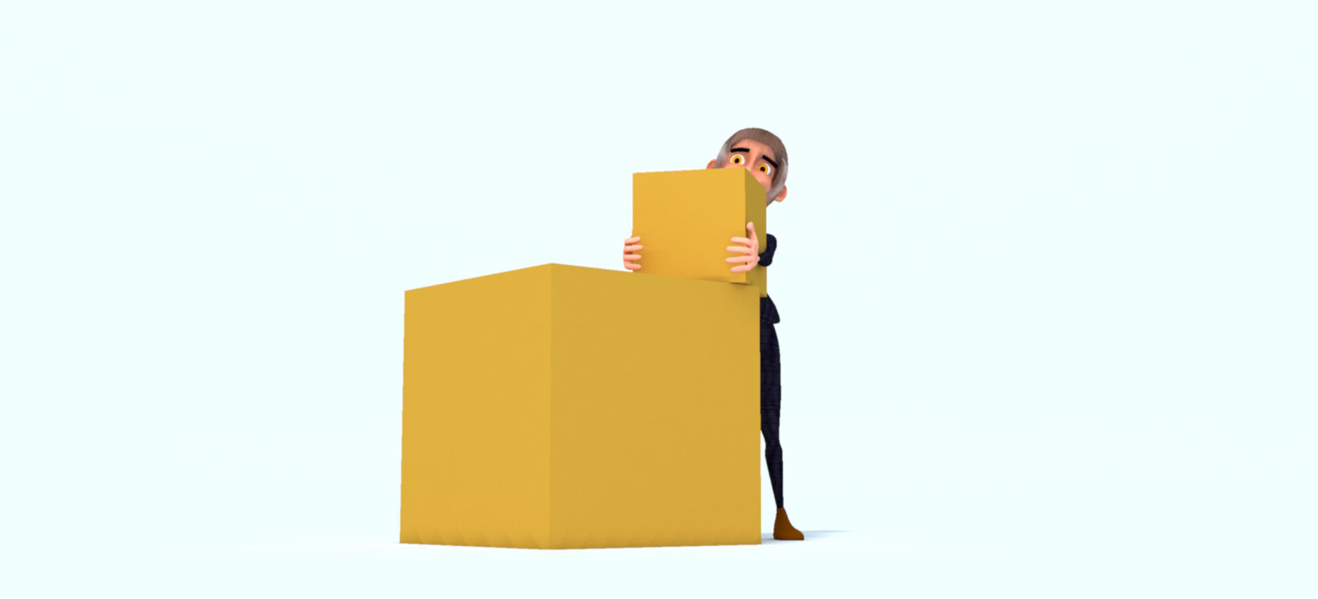 ArtStation - Box lift animation