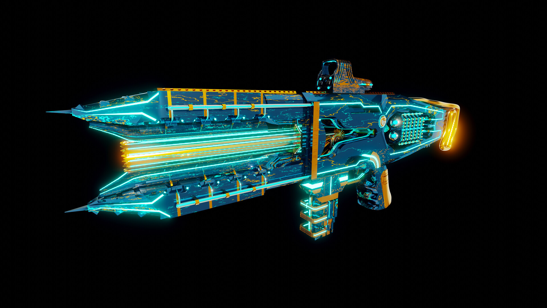 ArtStation - BLASER GUN