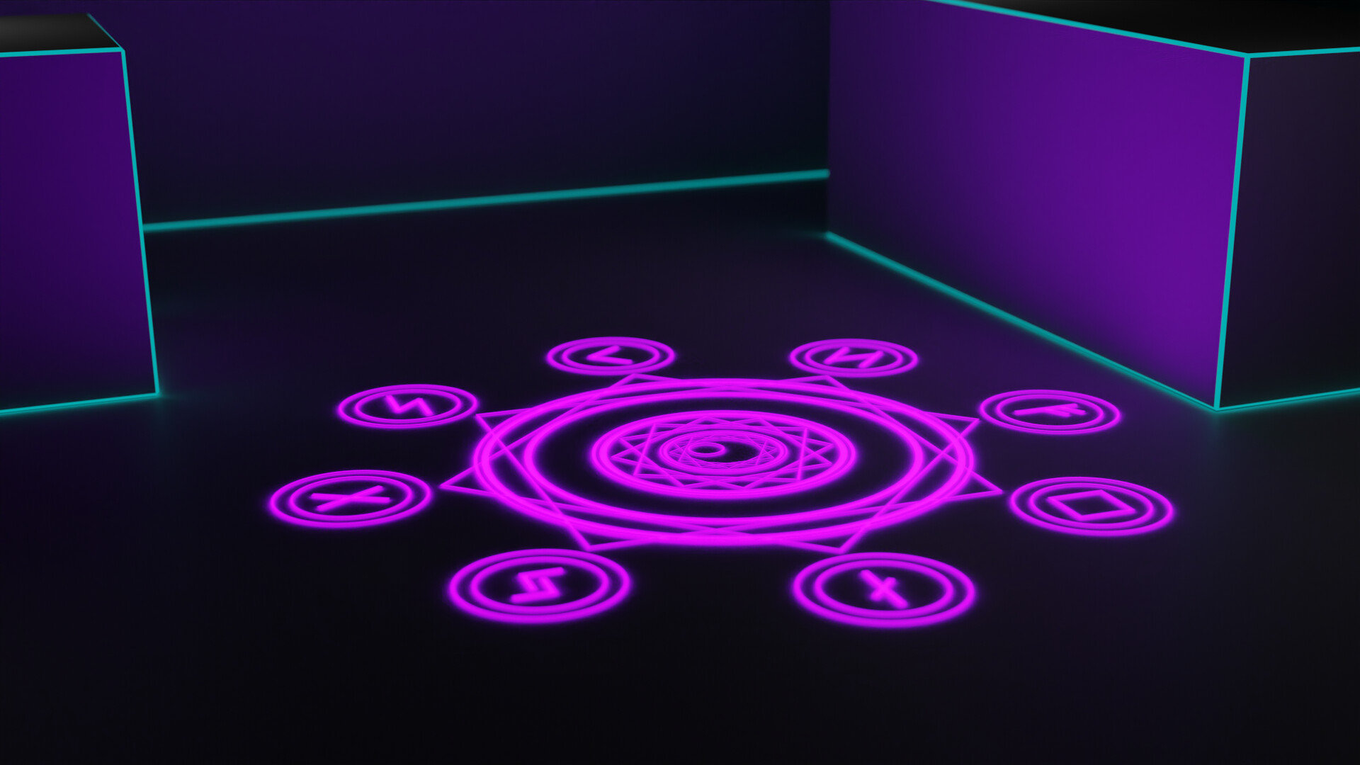 ArtStation - Procedural Magic Circle