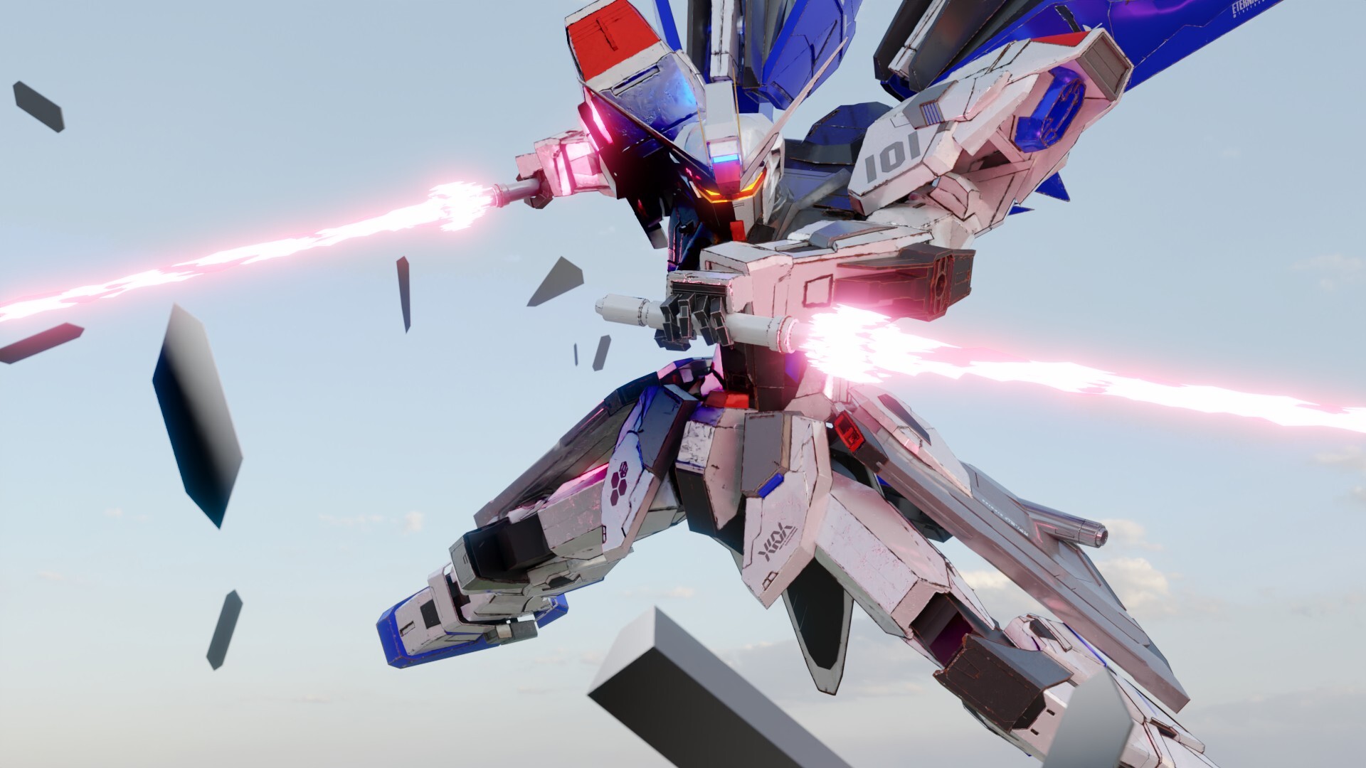 ArtStation - Freedom Gundam