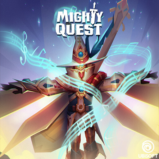 ArtStation - Mighty Quest - Bard