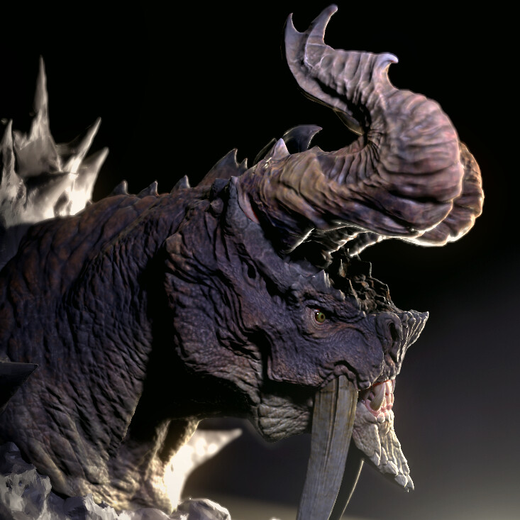 ArtStation - Dragon Blender&3DPrint