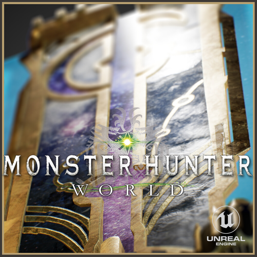 ArtStation - MoonPhase Greatsword - Monster Hunter World Fan Art