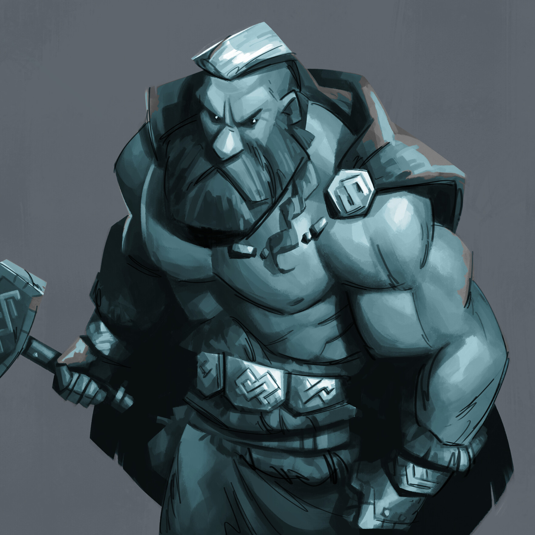 ArtStation - Neil Gaiman's Thor