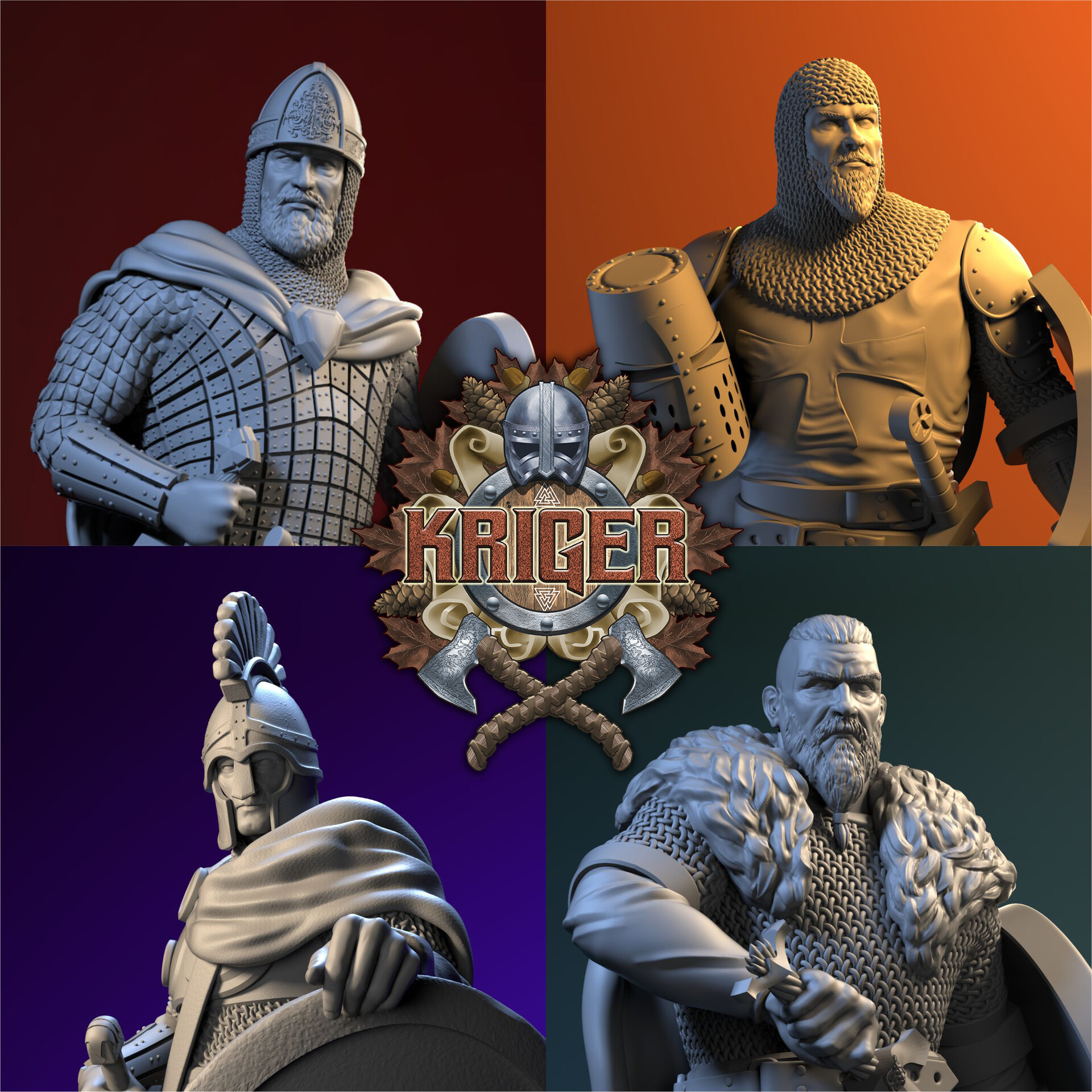 ArtStation - Kriger Miniatures