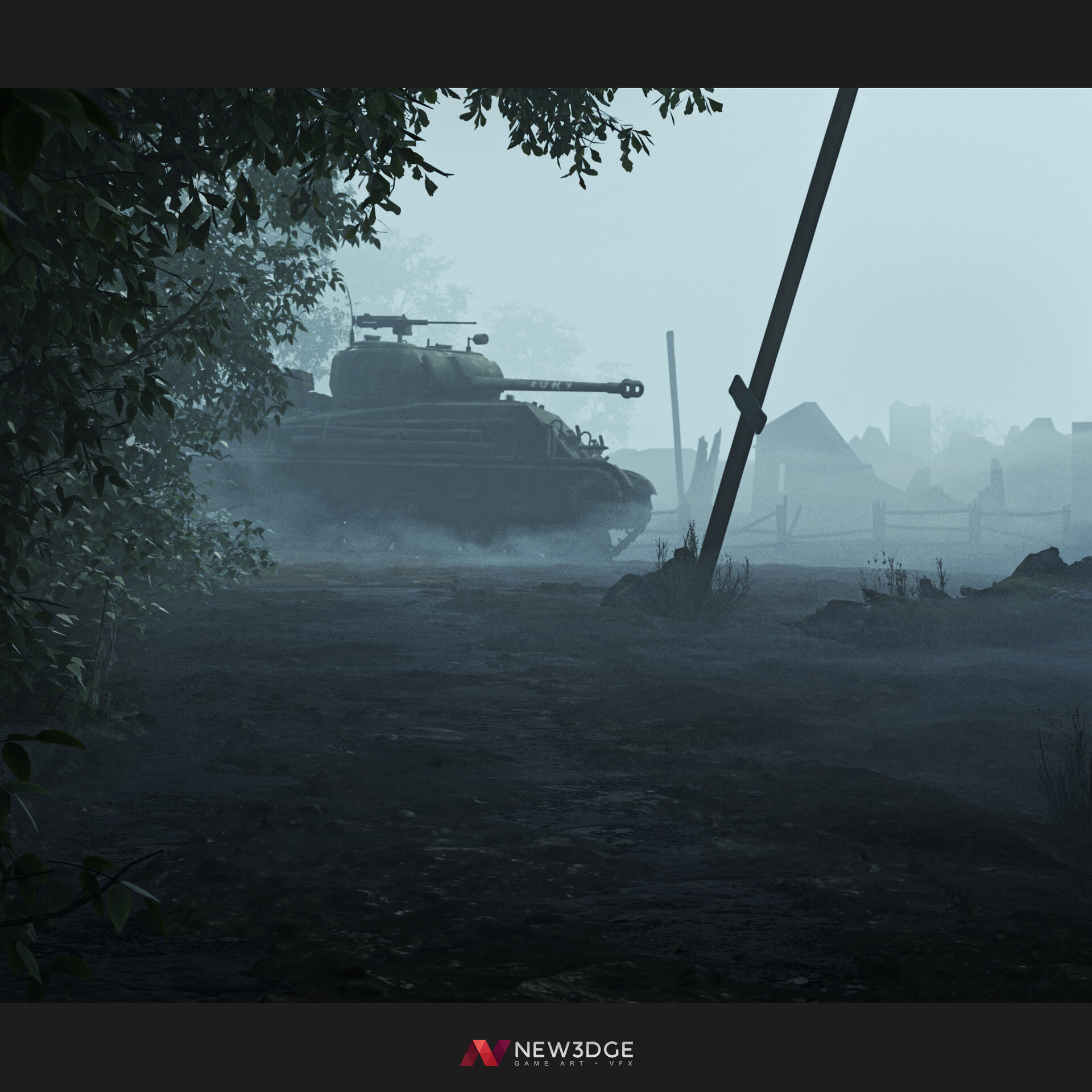 ArtStation - Fury ending scene