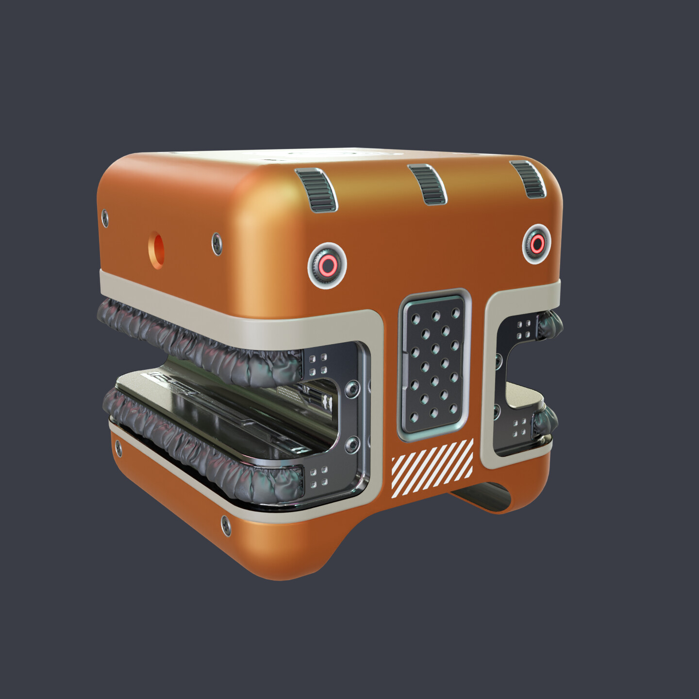 ArtStation - lil Bot (Blender Practice)