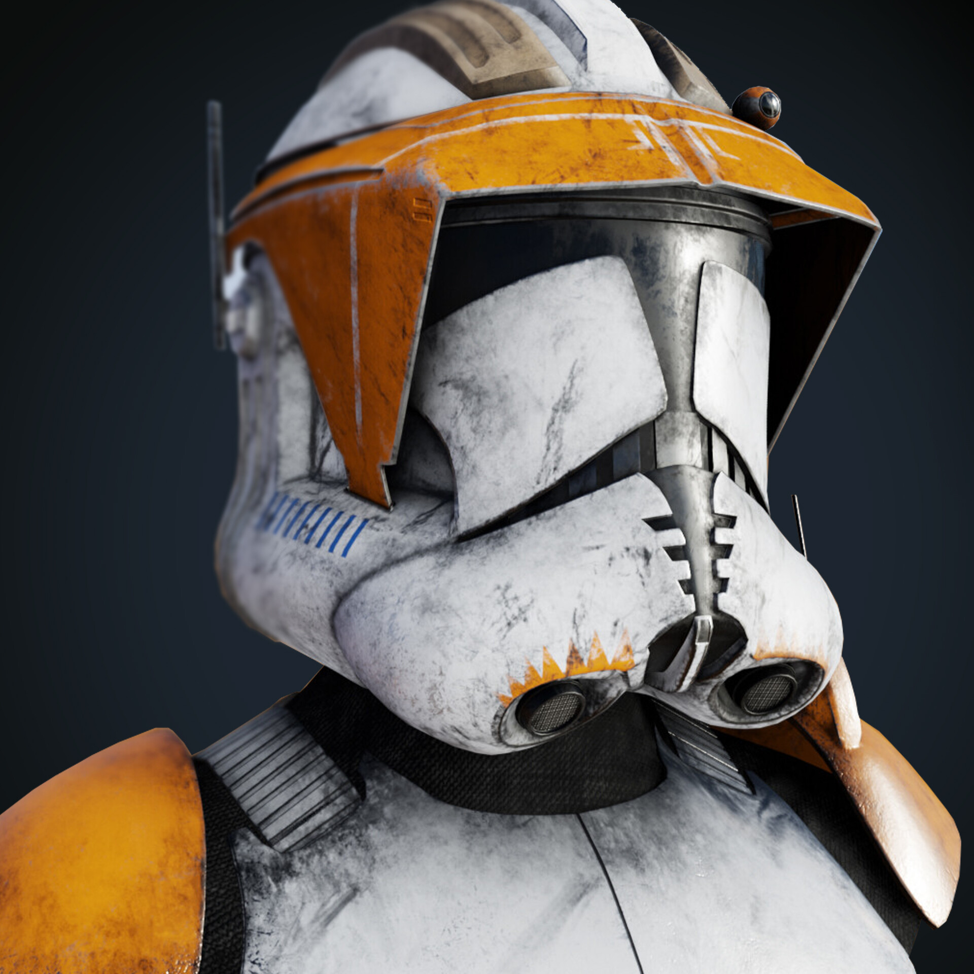 ArtStation - Star Wars Commander Cody Head
