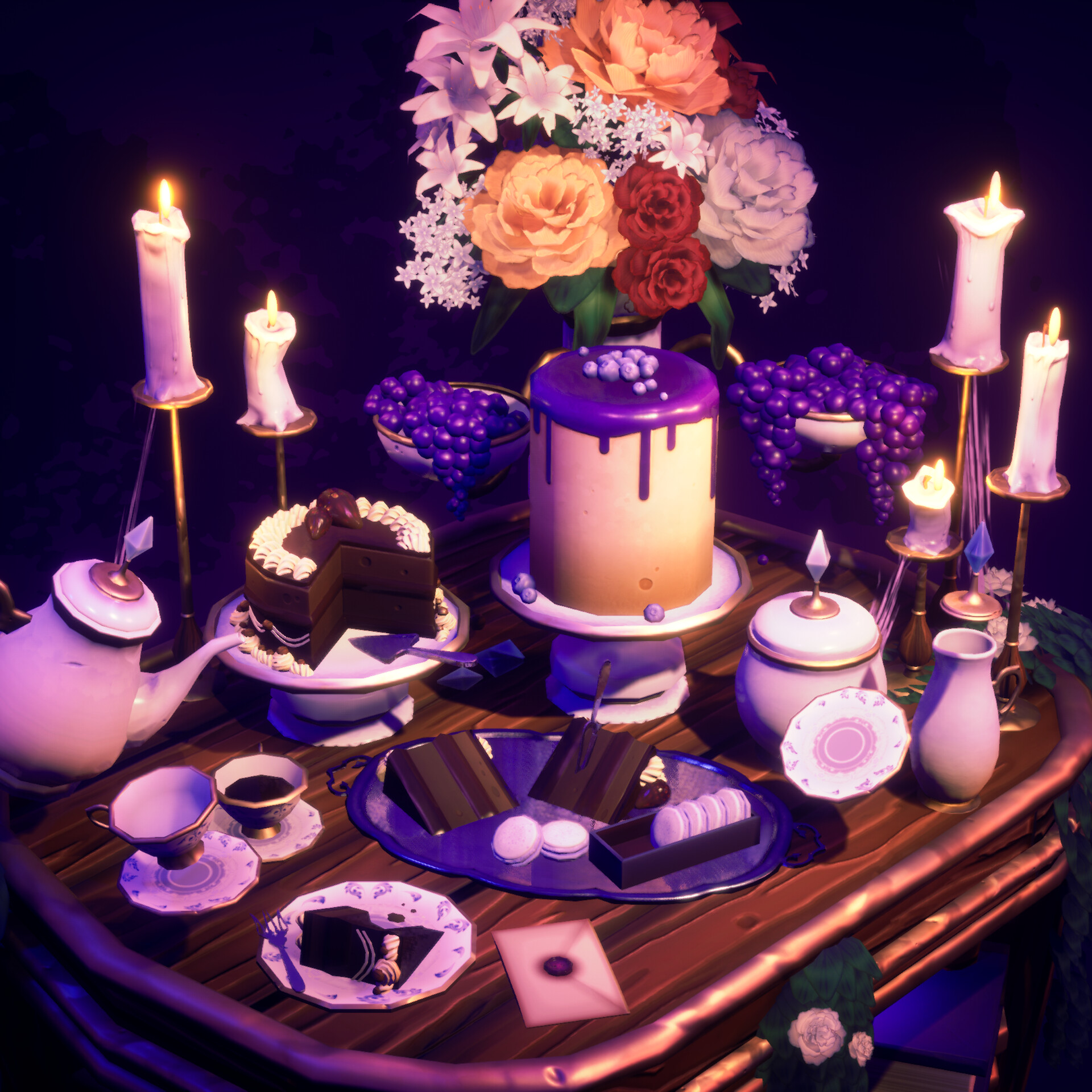 ArtStation - Enchanted Tea Time