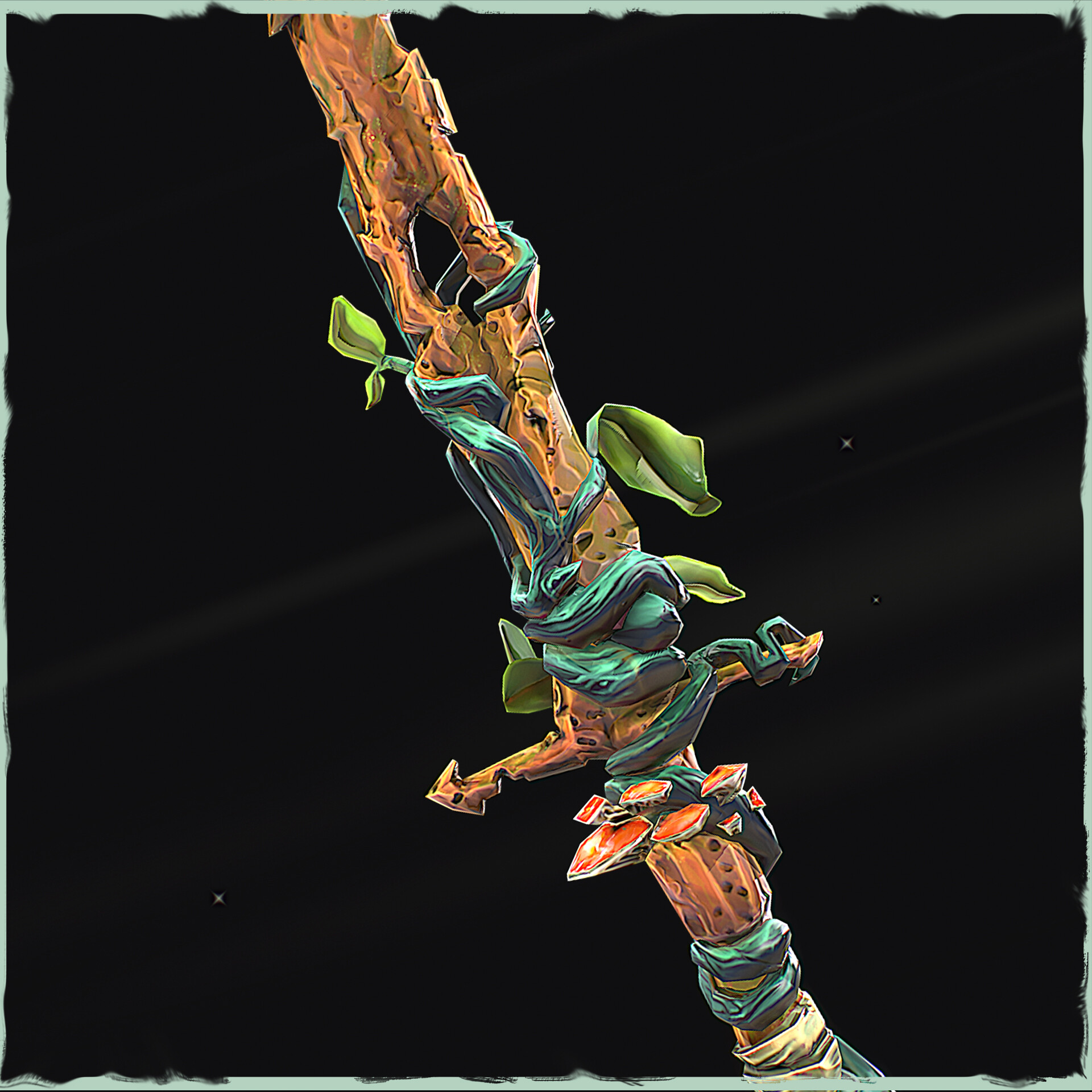 ArtStation - Reclaimed Sword : D'Yeli, Regrown (forest nymphs)