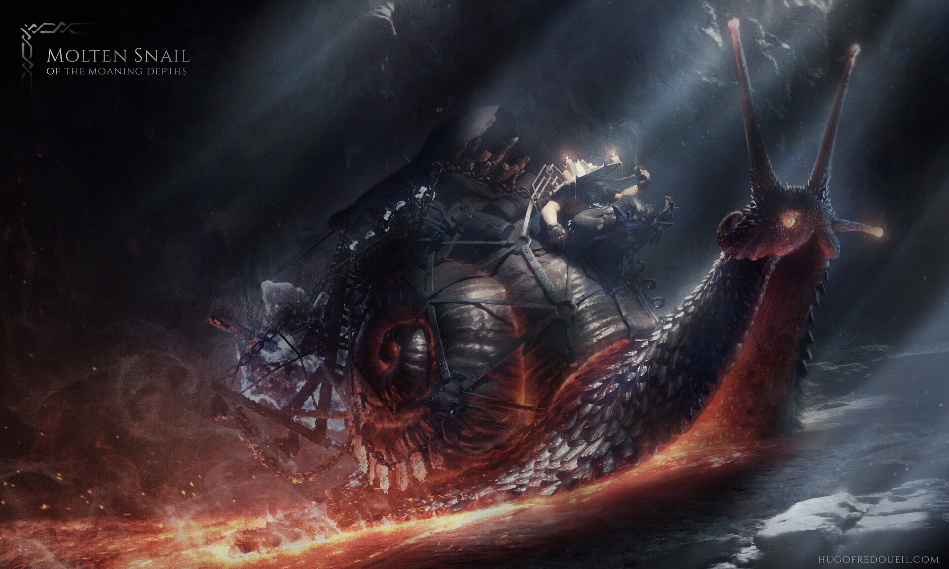 ArtStation - Dwarven Molten Snail