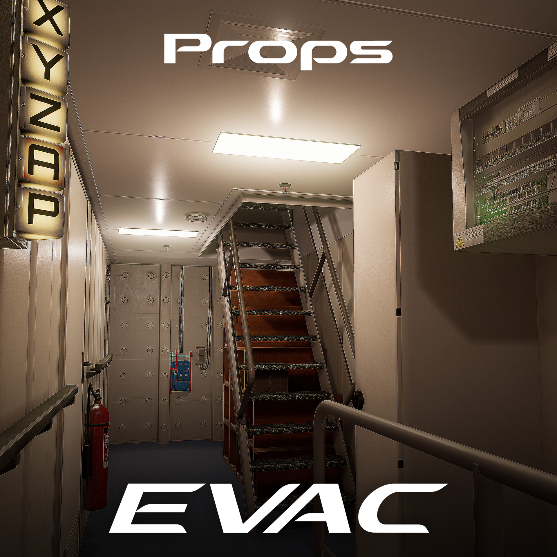 ArtStation - Project EVAC Props
