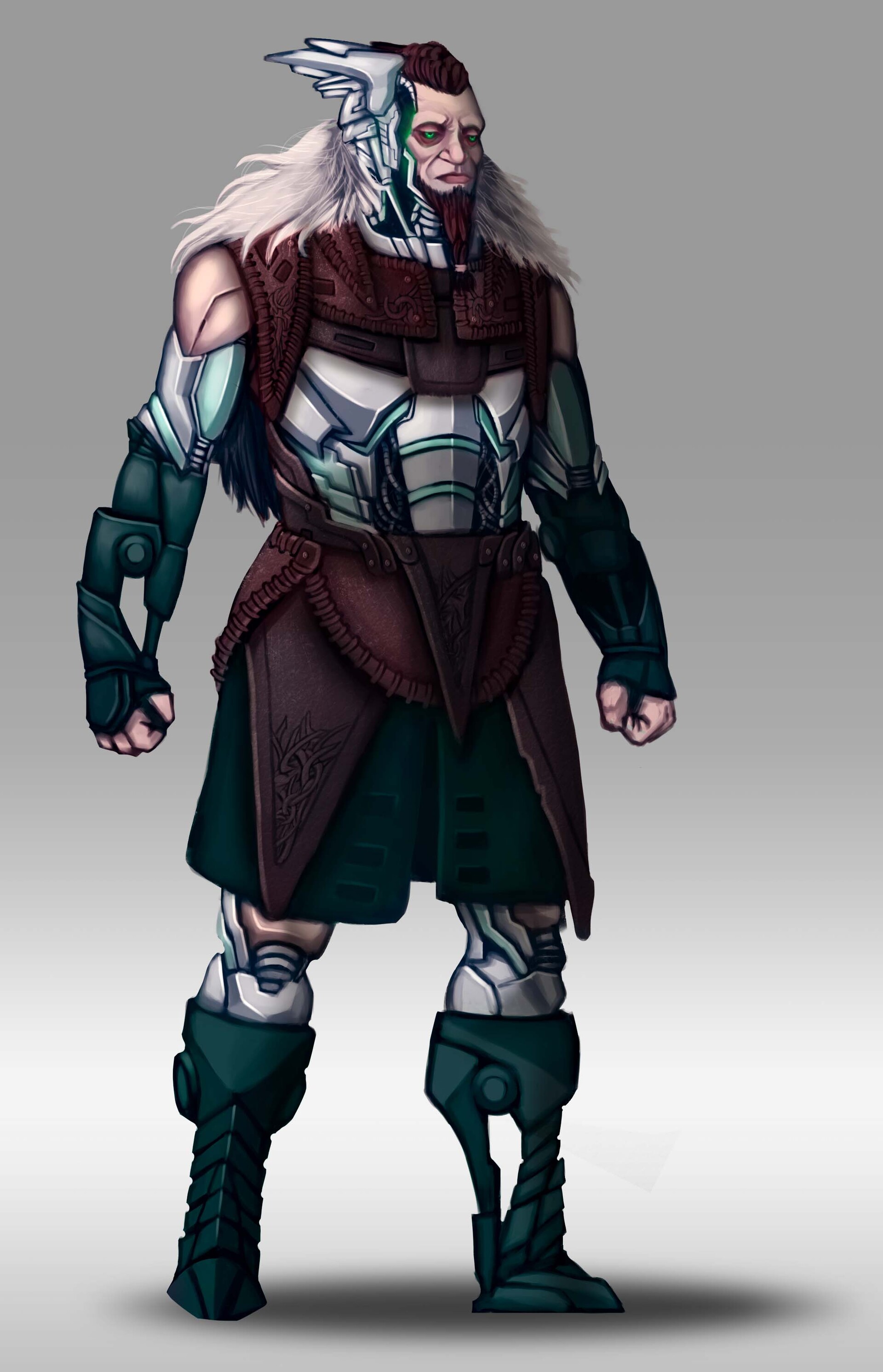 ArtStation - Futuristic Viking 1