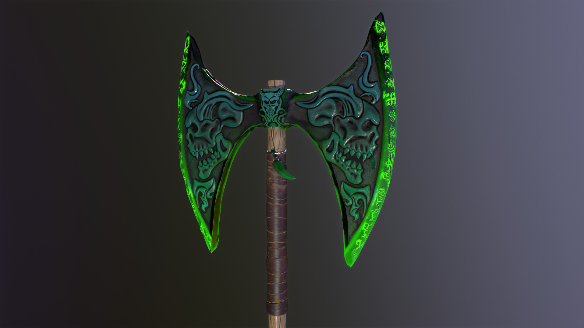 ArtStation - The Vindicator - Stylized Goblin Greataxe