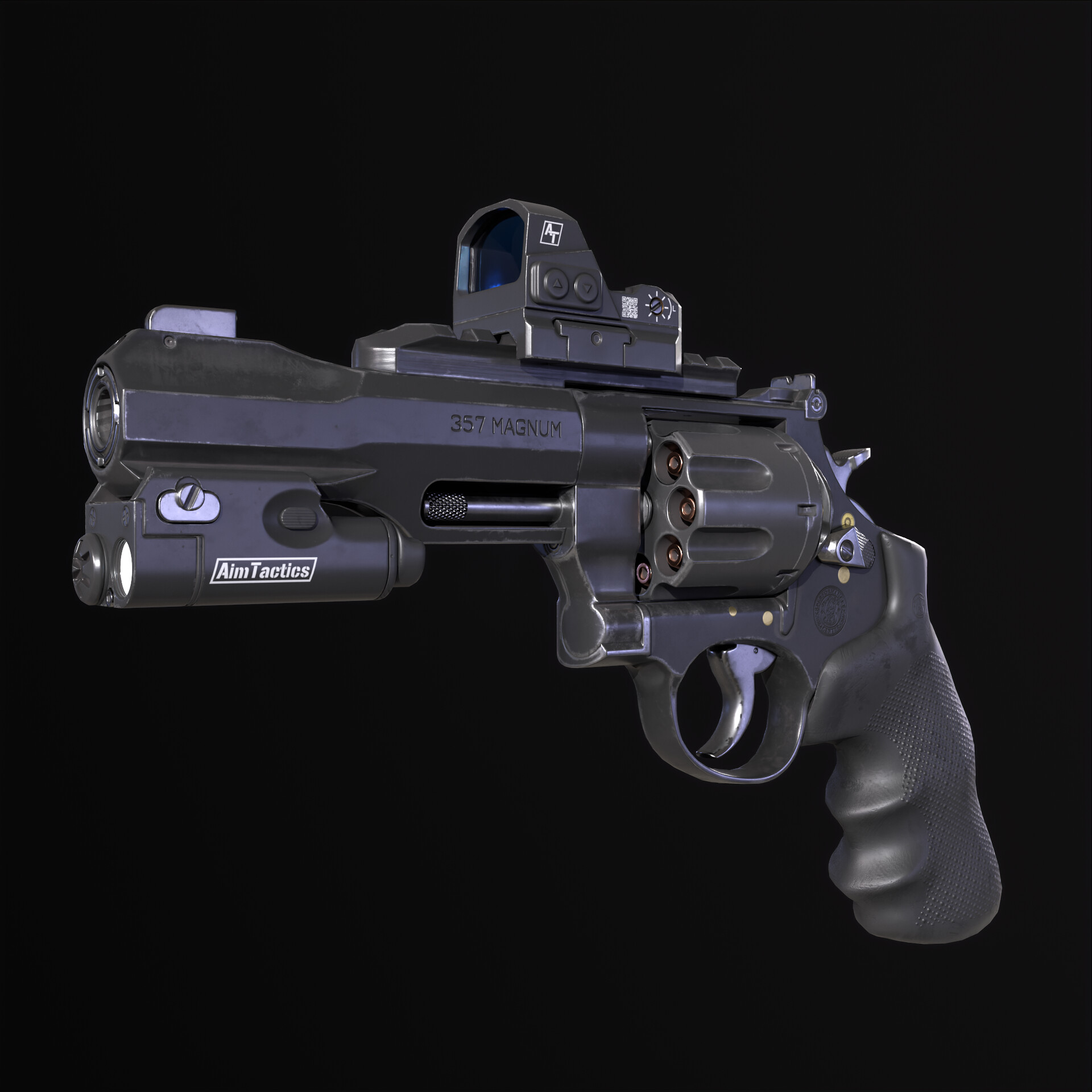 ArtStation - S&W R8 Revolver