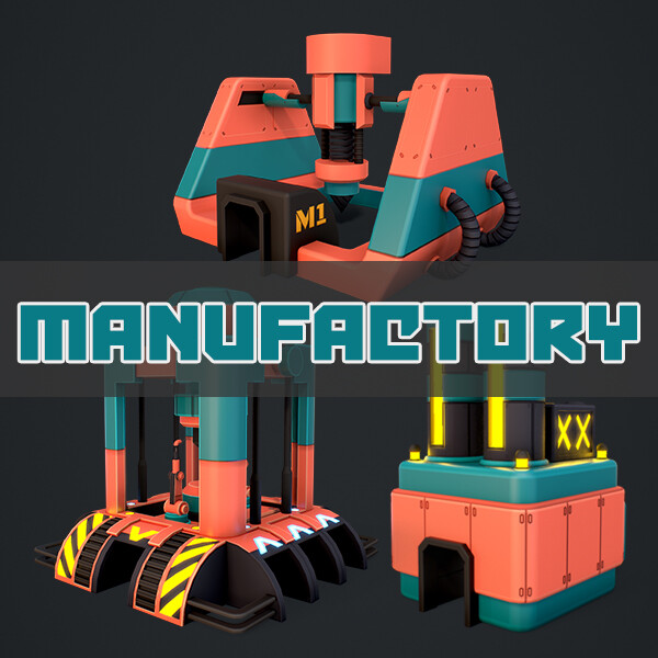 ArtStation - Manufactory - Factory Building Game
