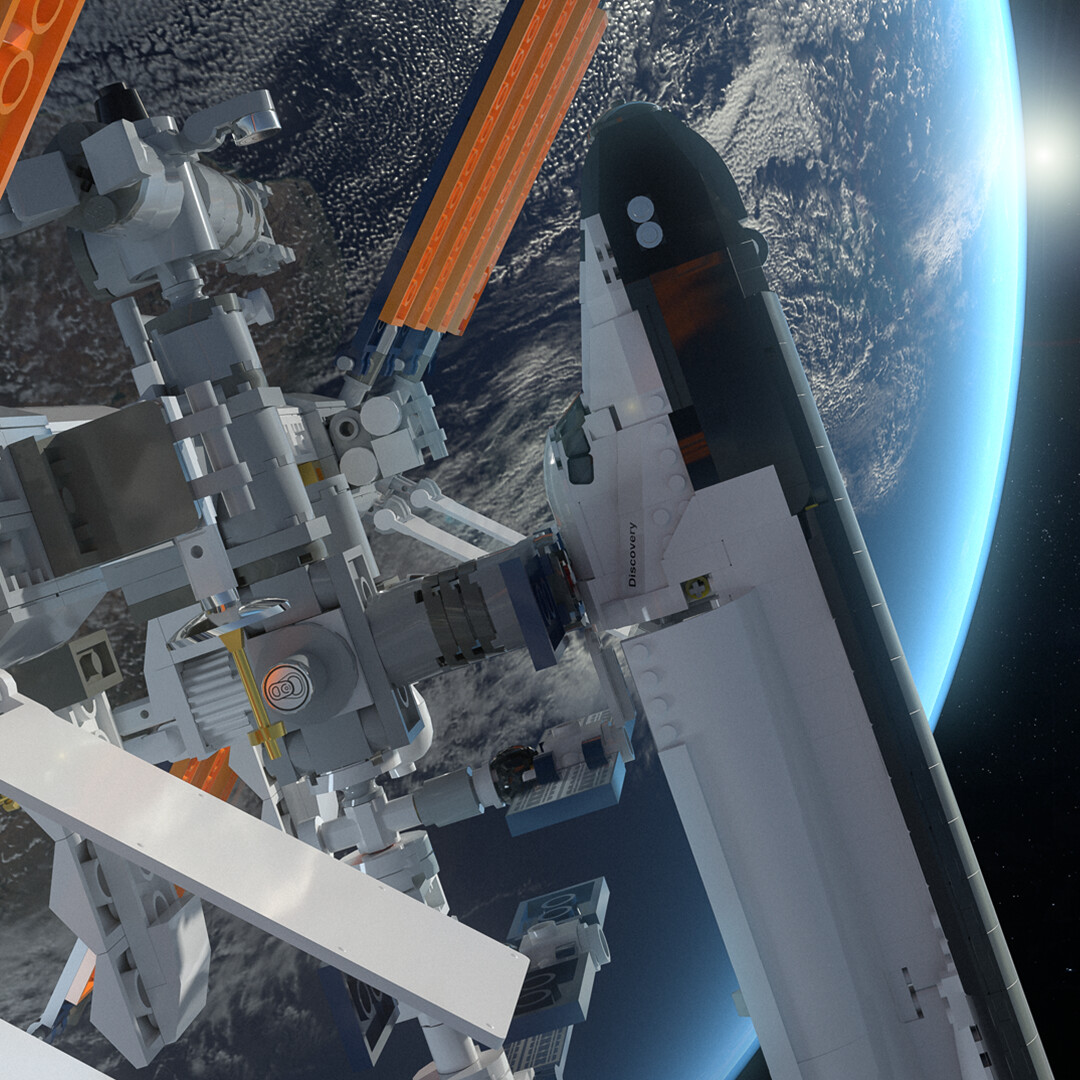 ArtStation - Lego Space Mission