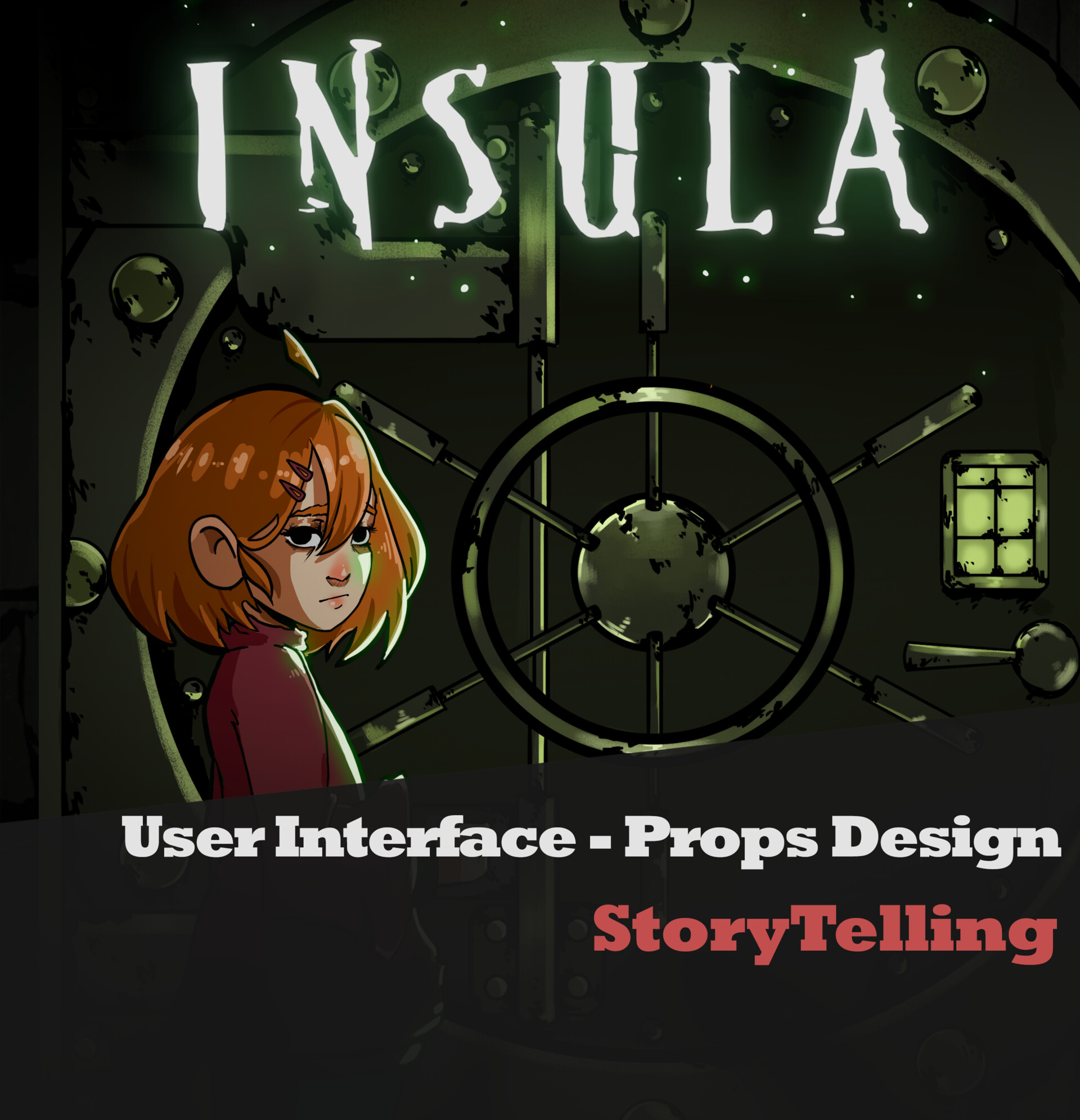 ArtStation - Insula Video Game - User iterface (UI), Props, Storytelling