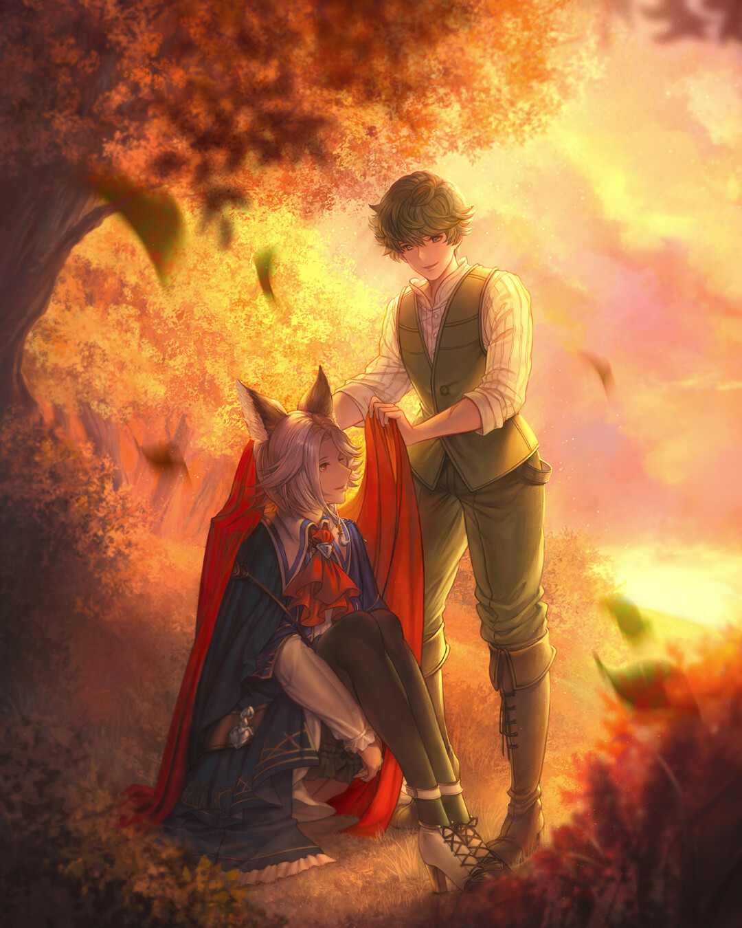 ArtStation - GBF: Ferdia & Miach