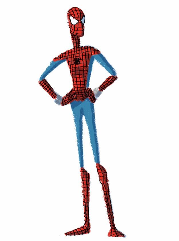 ArtStation - Spider-man character design process