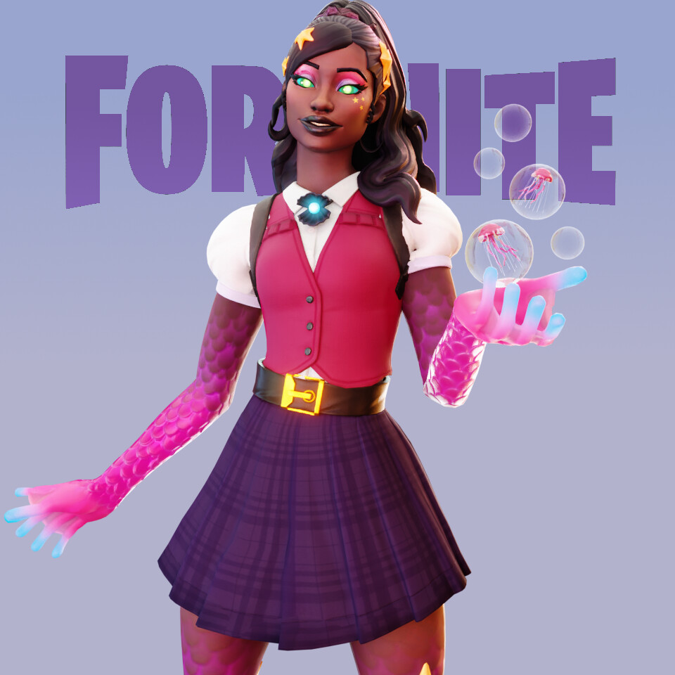 ArtStation - FORTNITE: Academic Starfish [concept]
