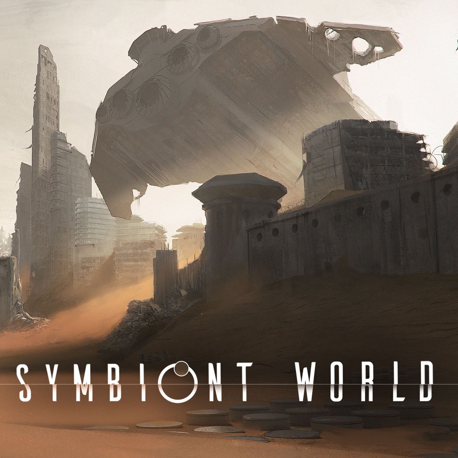 ArtStation - Symbiont World - the ruins