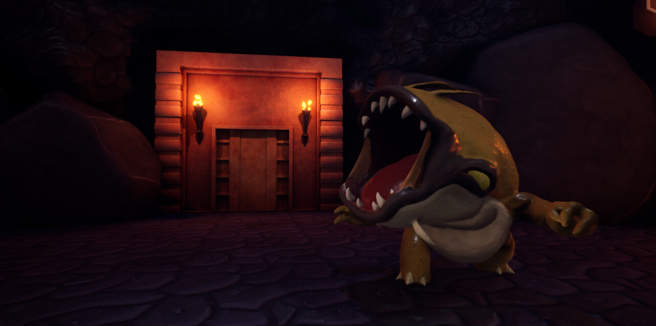 ArtStation - Monster Boss Battle | Unreal Engine Game Demo (November 2021)