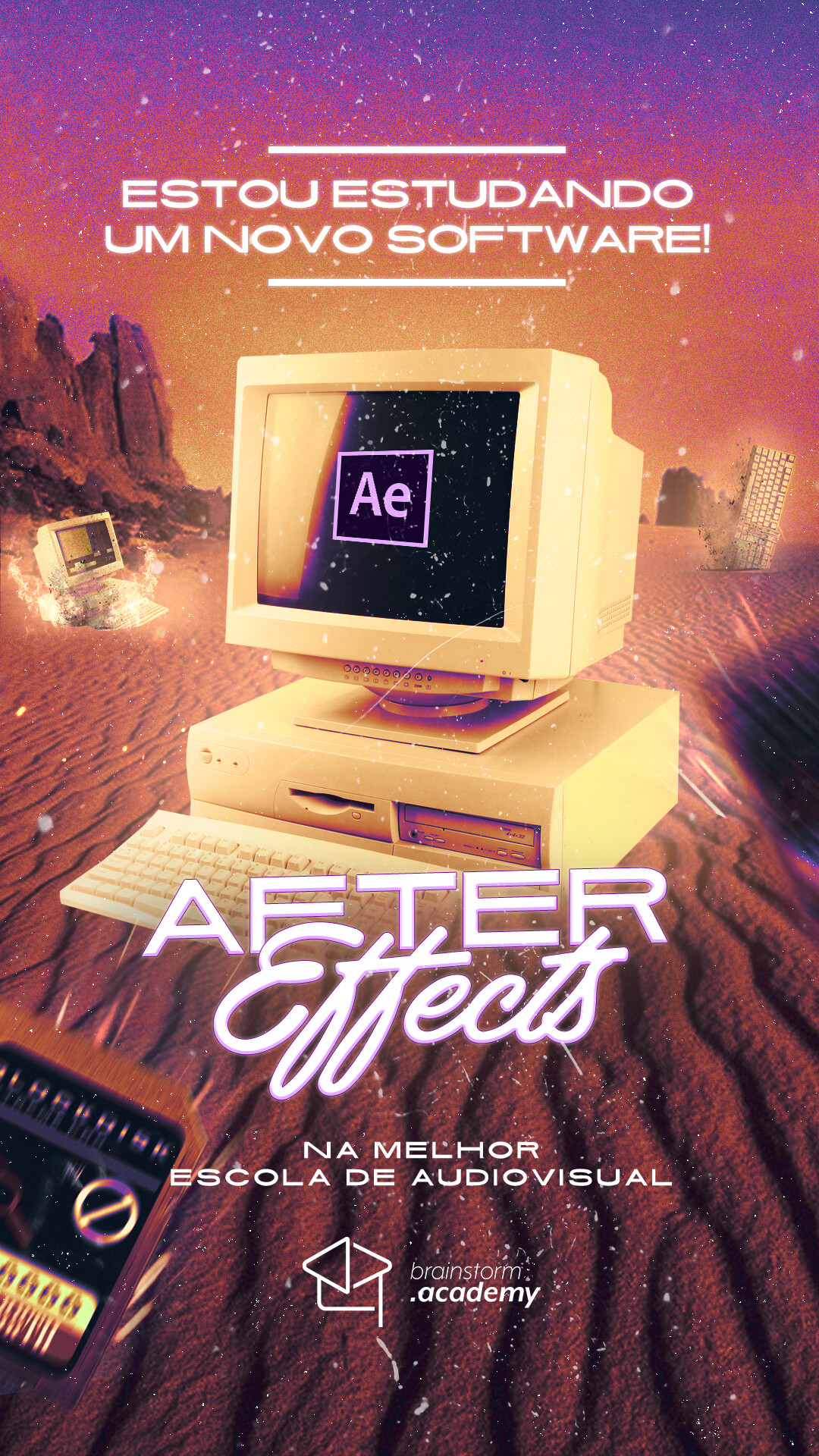 ArtStation - Flyer Animado