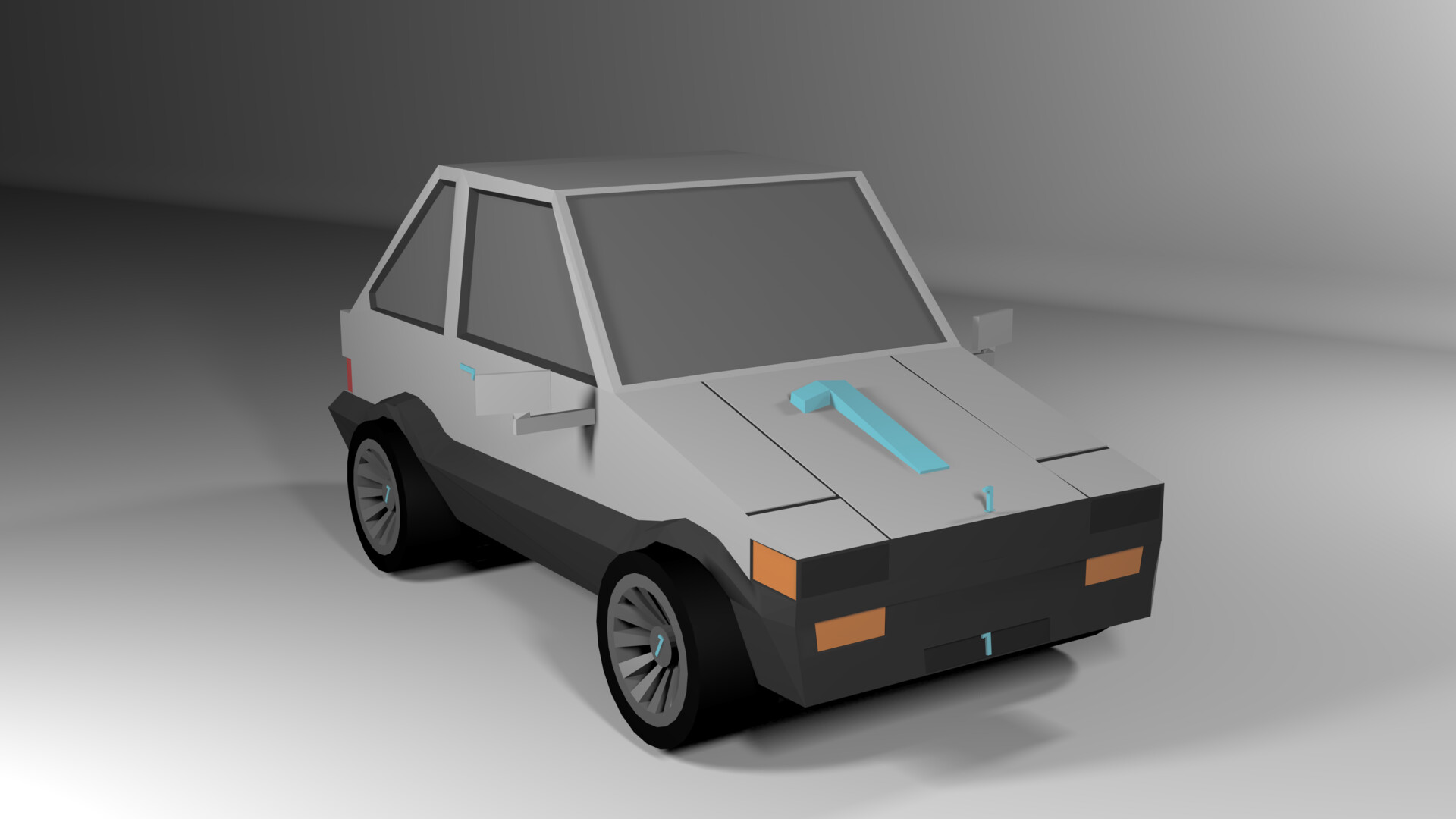 ArtStation - Work experience car model