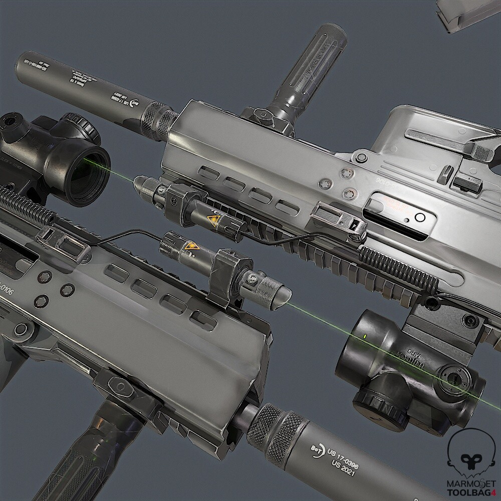 ArtStation - B&T APC9 SMG