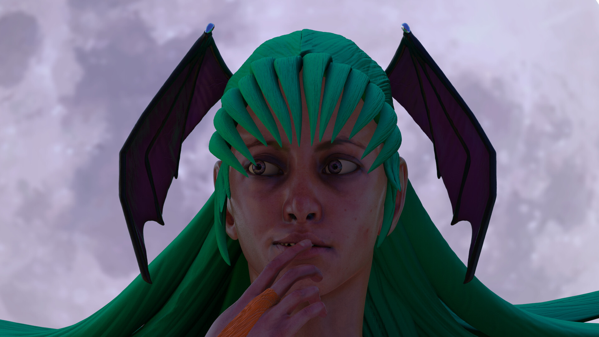 ArtStation - Dark talkers: Morrigan fan-art