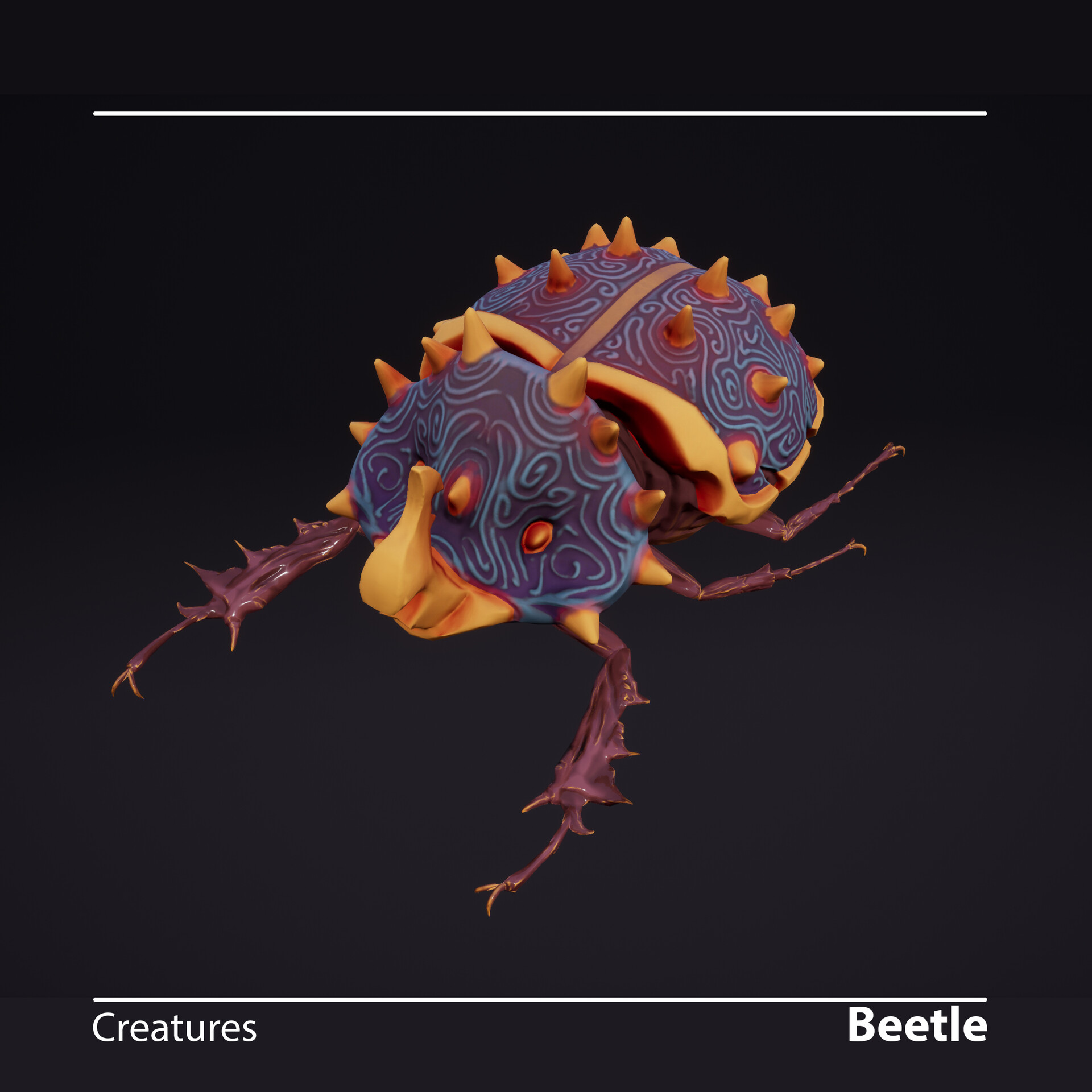 ArtStation - Beetle for Indie Game