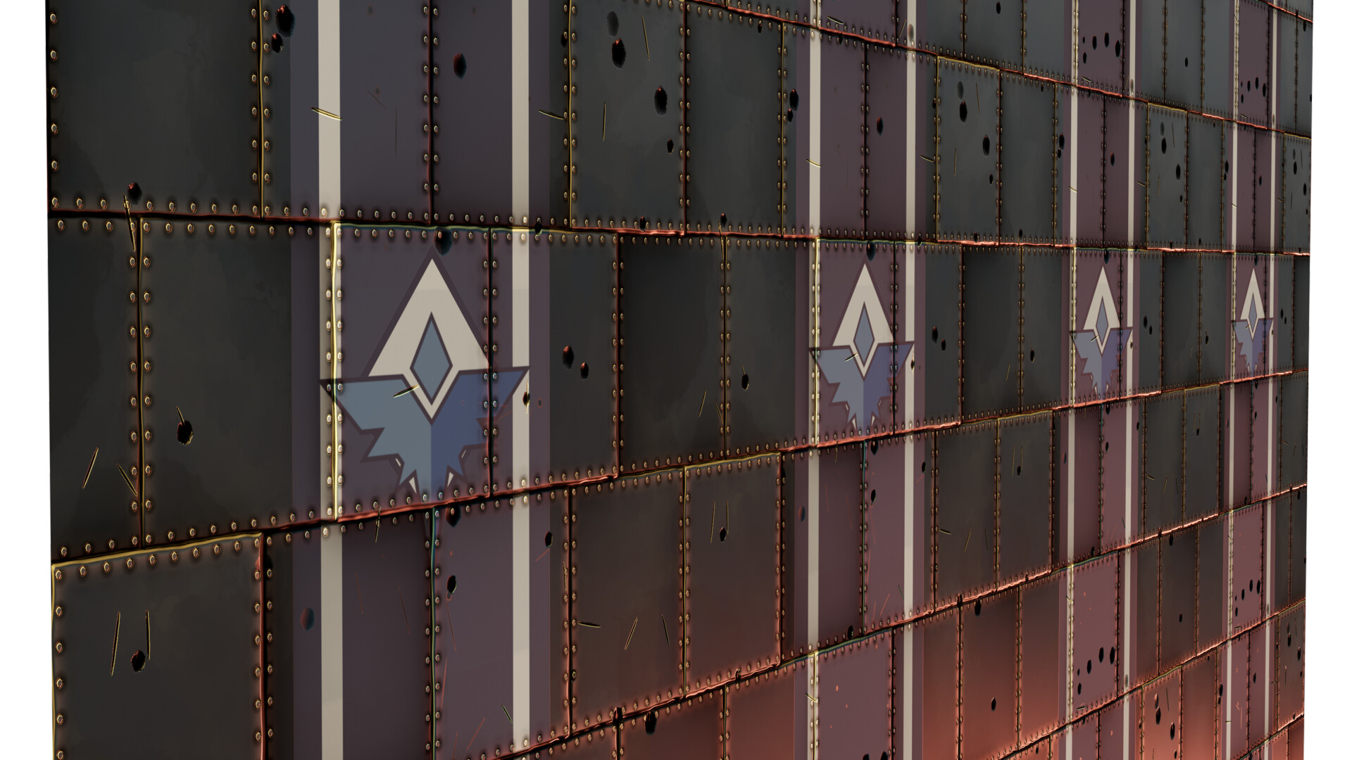 ArtStation - Warden Medal wall Texture Fan art