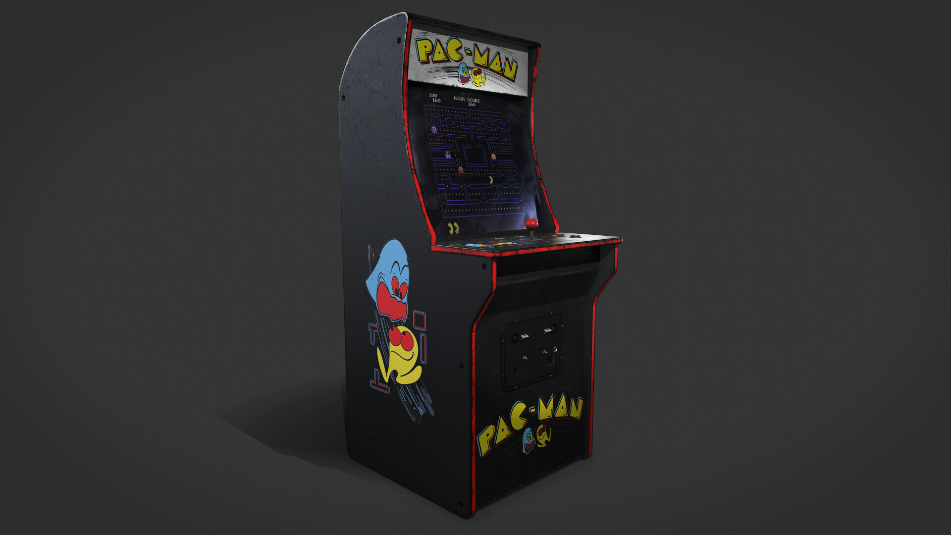 ArtStation - Pac Man Arcade Machine