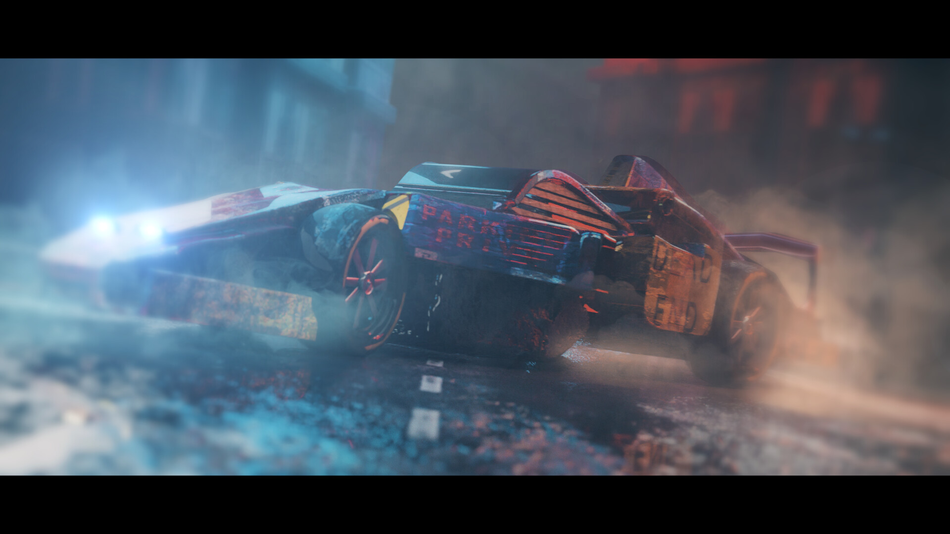 ArtStation - #hum3d car render challenge 2021 WIP1