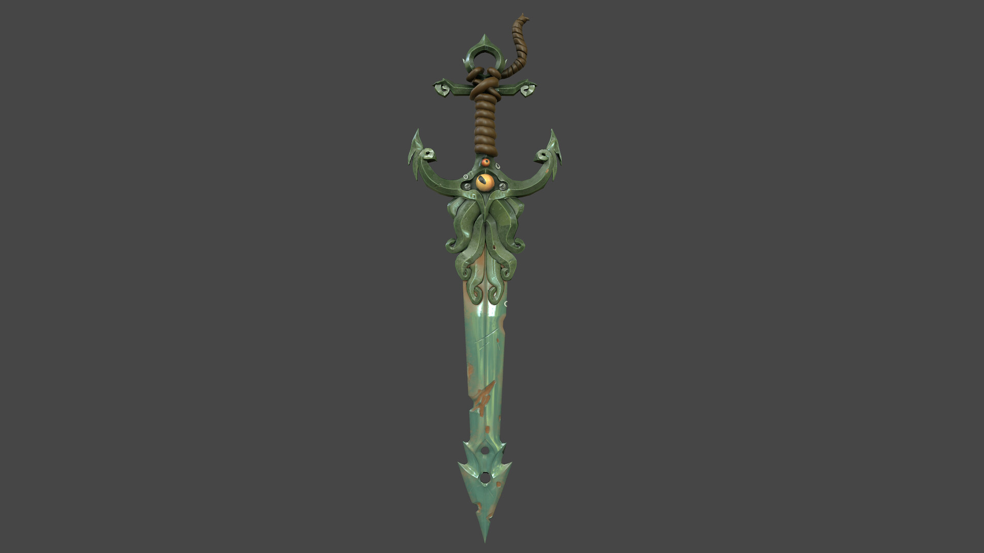 ArtStation - Davy Jones sword